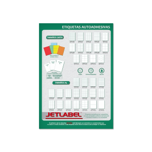 ETIQUETA JETLABEL A4 2010 X 500 HOJAS | NT Digital