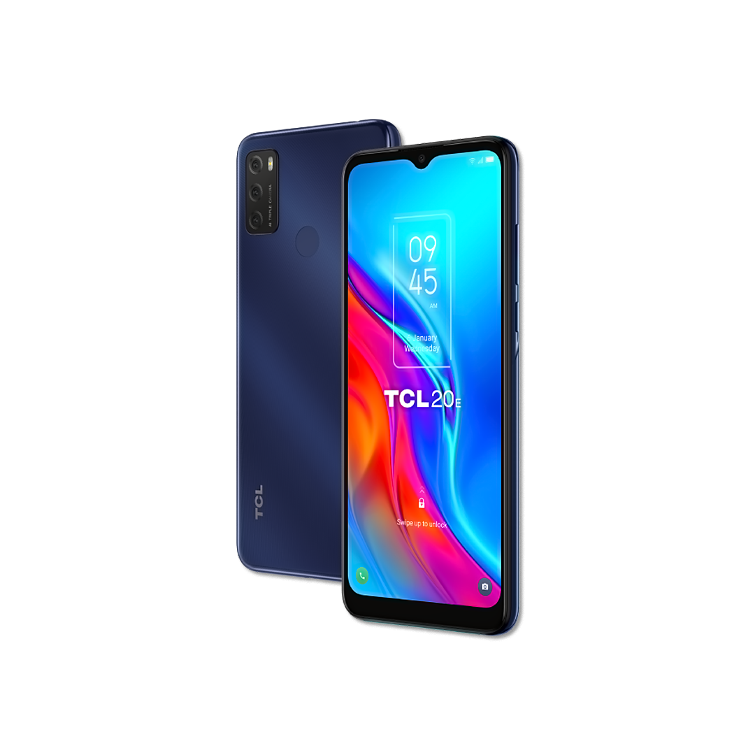TELÉFONO CELULAR TCL 20E 4GB 128GB AZUL | NT Digital