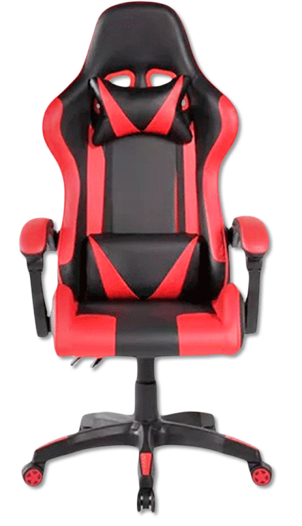 SILLA GAMER RETEC ROJA Y NEGRA IN7126 | NT Digital